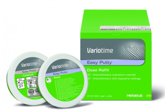 Купить Kulzer Variotime Easy Putty Материал оттискной ортопедический по ...