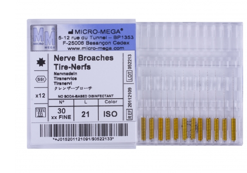 Купить Micro Mega Nerve Broache Инструменты эндодонтические по выгодной ...