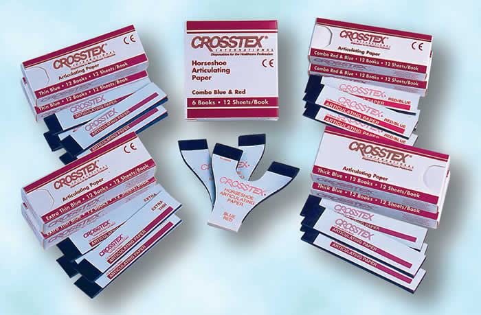 Купить Crosstex Артикуляционная бумага THICK BLUE (127,0 мкм) по ...