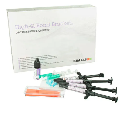 Купить BJM LAB High-Q-Bond Light Cure Adhesive Bracket Kit Цемент для ...