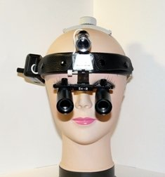 Купить Magnifier QC Optic Бинокулярные лупы призматические с подсветкой ...